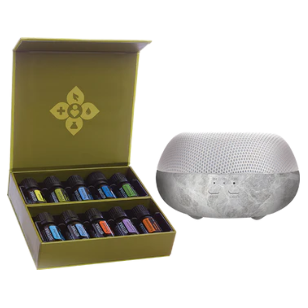 doTERRA Family Essential Kit (5ml's) with Brevi Diffuser – Puracy